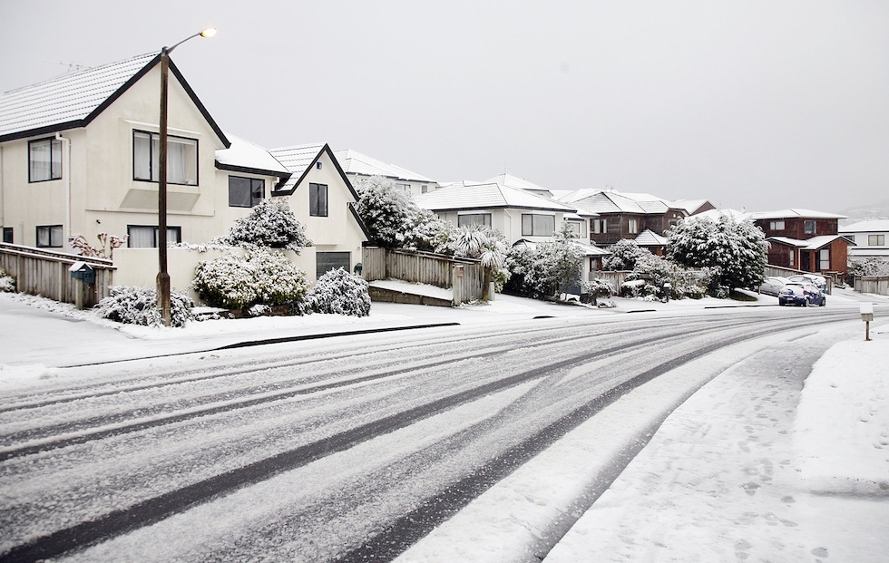 Le foto della neve in Nuova Zelanda - Il Post