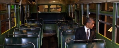 Obama sull'autobus di Rosa Parks - Il Post
