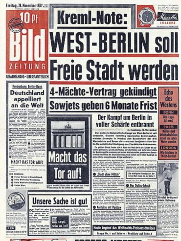 La Bild ha 60 anni - Il Post