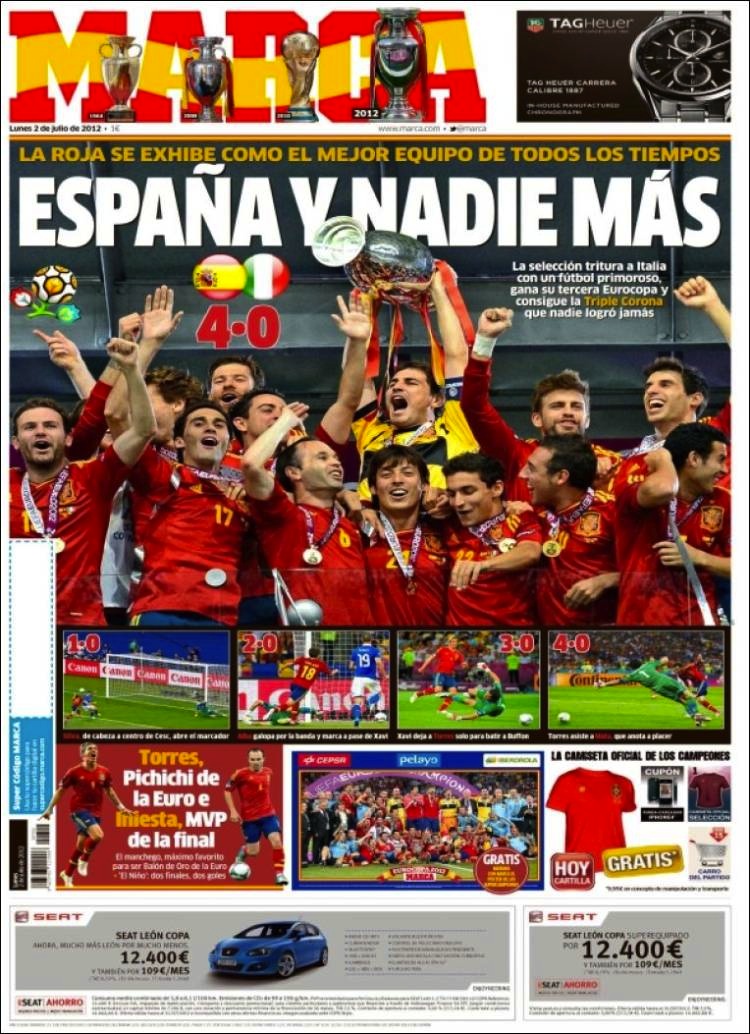 Le prime pagine dei giornali spagnoli - Il Post