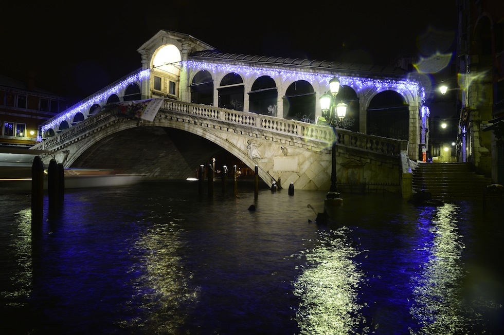 Acqua alta e neve a Venezia - Il Post