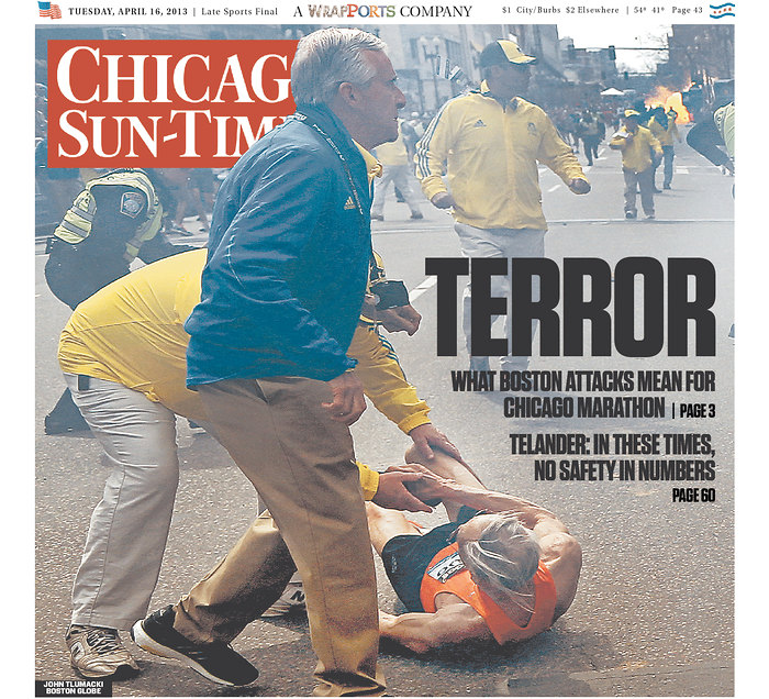 Le prime pagine americane su Boston - Il Post