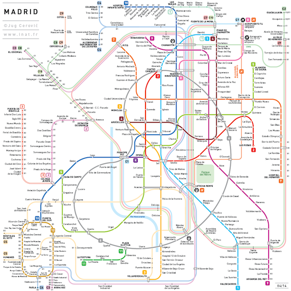 Le mappe universali della metropolitana - Il Post