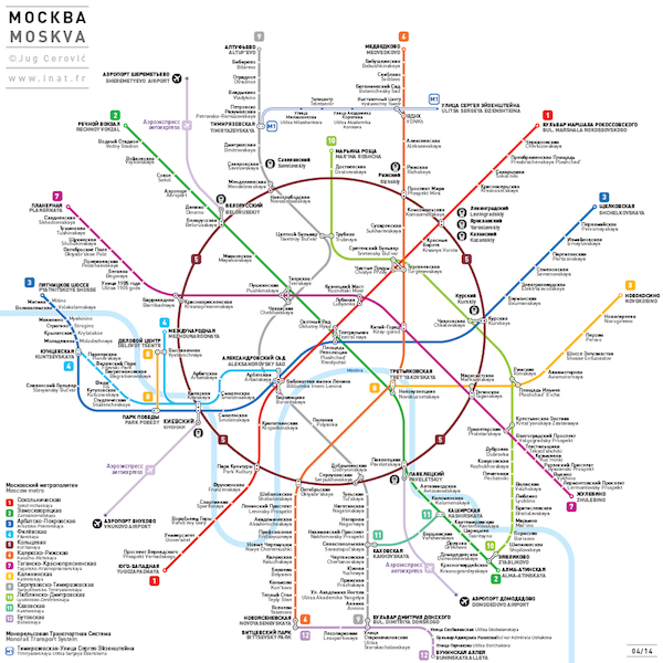 Le mappe universali della metropolitana - Il Post