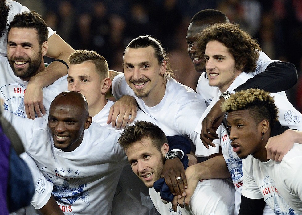 Il PSG ha vinto il campionato francese