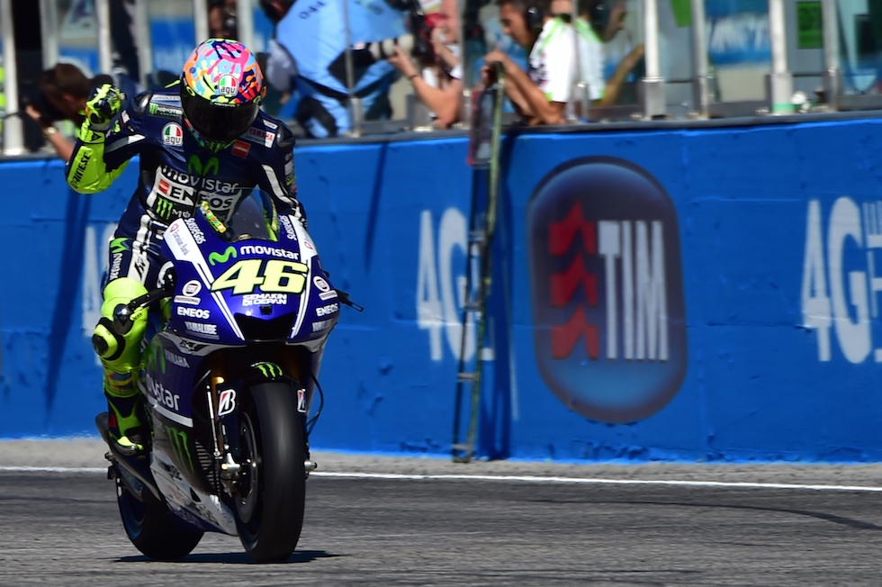 La vittoria di Valentino Rossi a Misano - Il Post