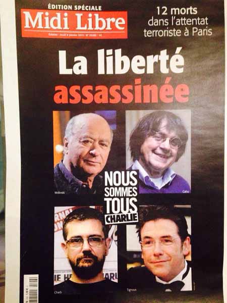 Le prime pagine su Charlie Hebdo in Francia - Il Post