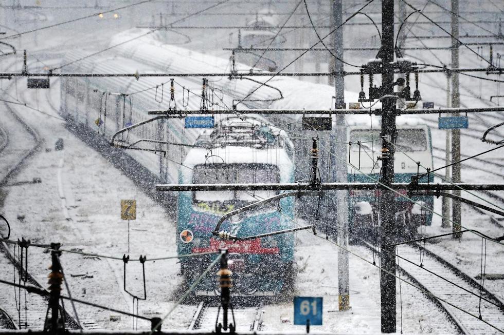 Le foto della prima neve a Torino - Il Post