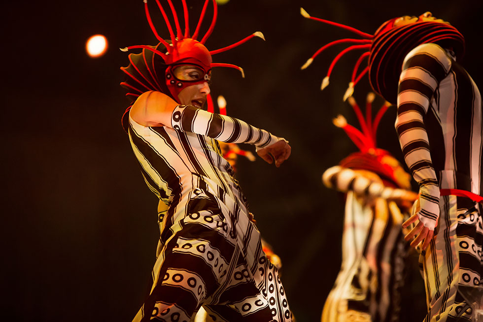 Le foto dello spettacolo del Cirque du Soleil a Expo - Il Post