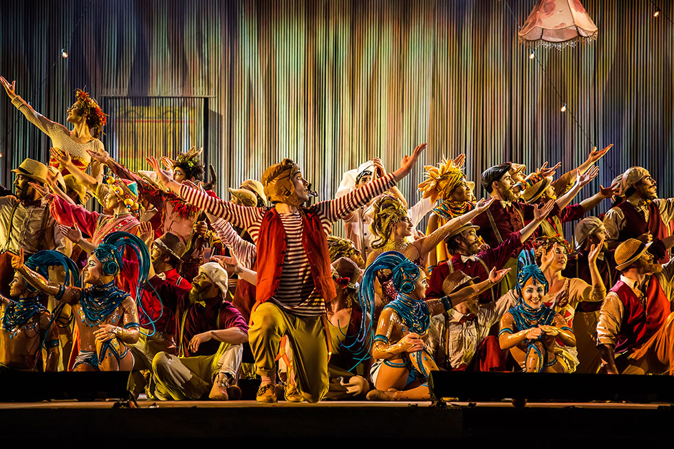 Le foto dello spettacolo del Cirque du Soleil a Expo - Il Post