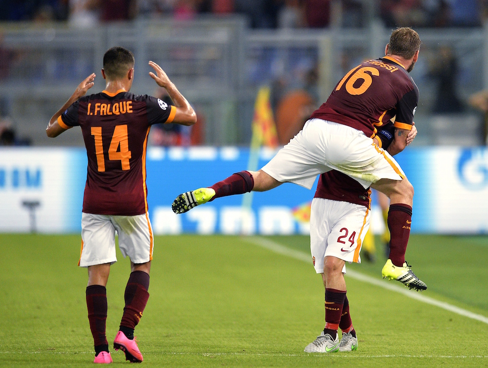 Il grande gol di Alessandro Florenzi in Roma-Barcellona di Champions ...