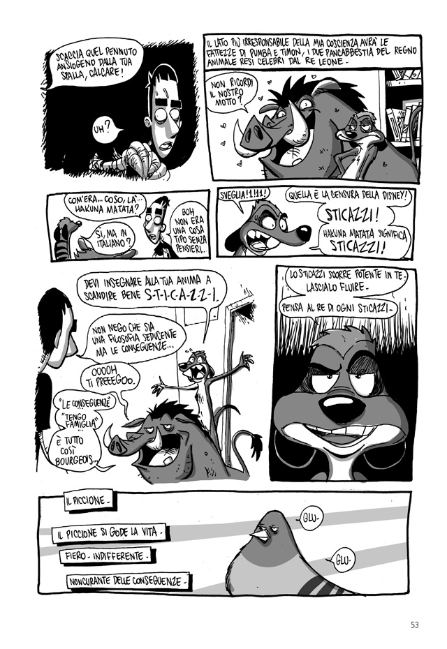 Un po' di tavole del nuovo libro di Zerocalcare - Il Post