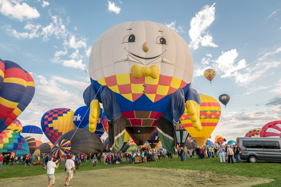 le mongolfiere del festival di Albuquerque su club dei cartoni