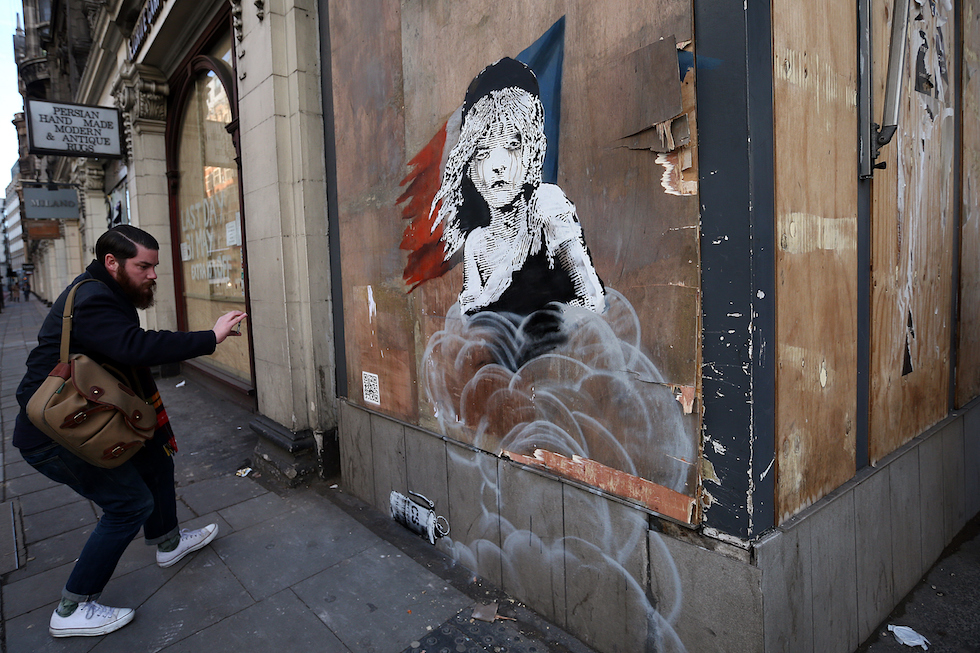 Il nuovo murale di Banksy su Calais - Il Post