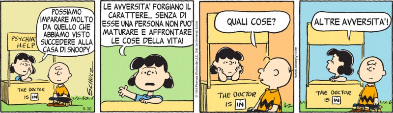 Le migliori strisce dei Peanuts, secondo voi - Il Post