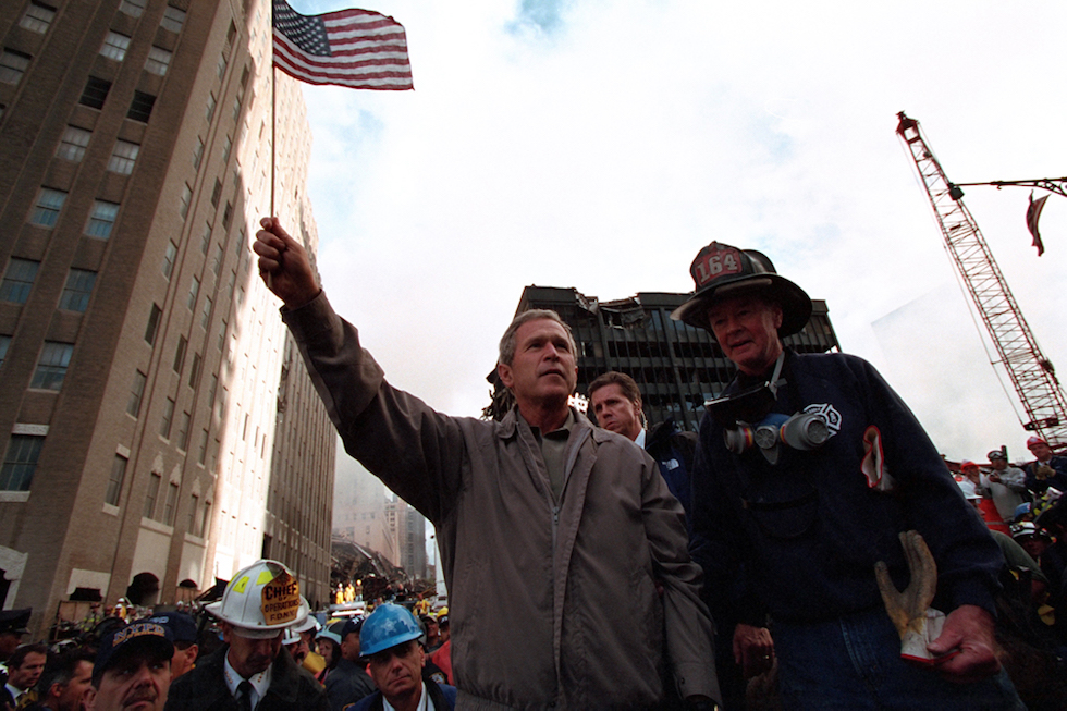 L'11 settembre di George W. Bush, fotografato - Il Post