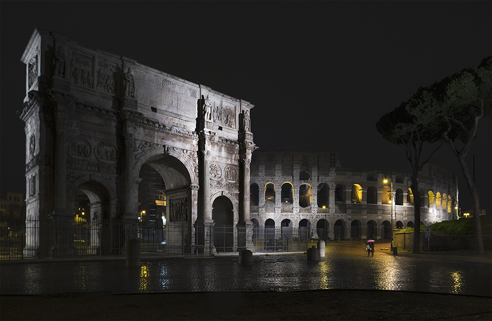 Roma di notte, silenziosa e insolita - Il Post