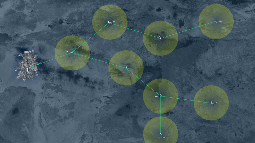 Il primo volo dell'Aquila di Facebook - Il Post