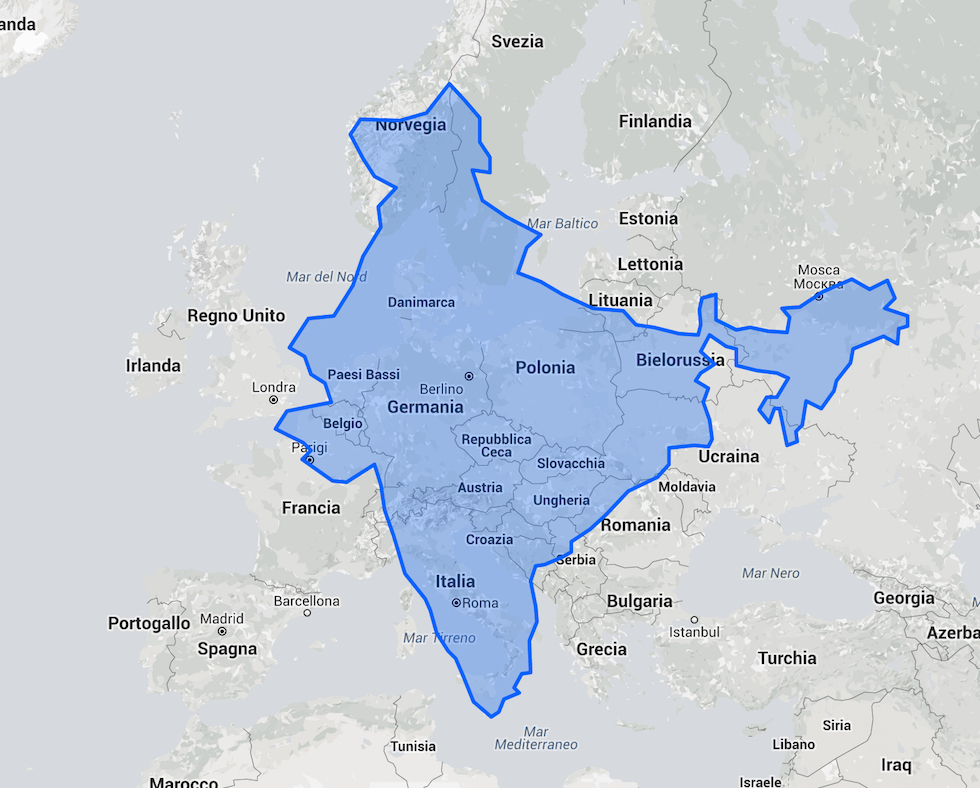 Quanto sono grandi i paesi del mondo per davvero? - Il Post