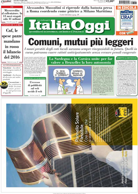 Le prime pagine di giovedì 7 luglio 2016 - Il Post