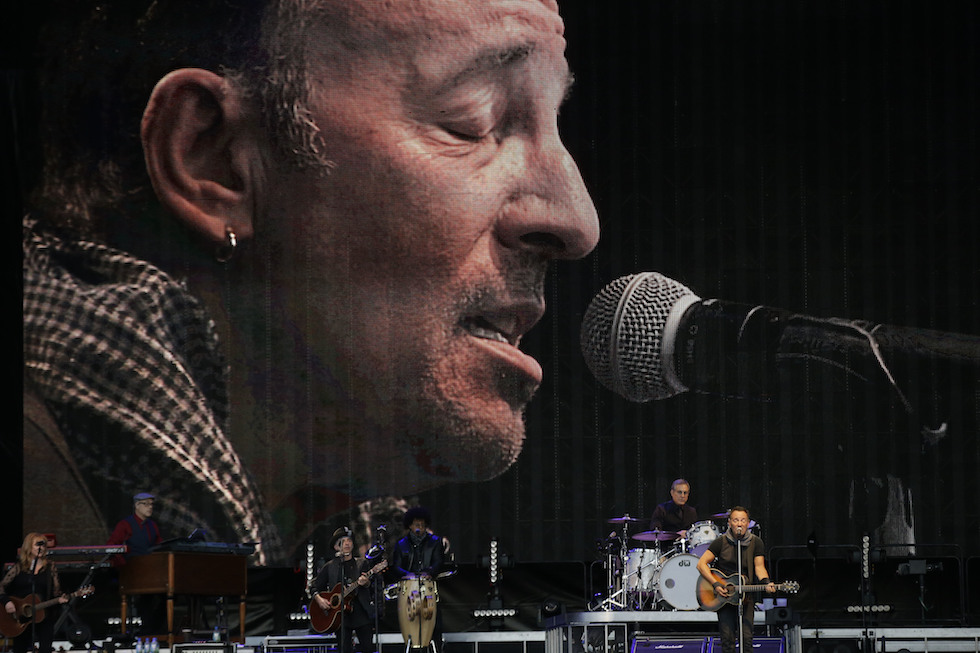 Le foto del concerto di Bruce Springsteen a Roma - Il Post