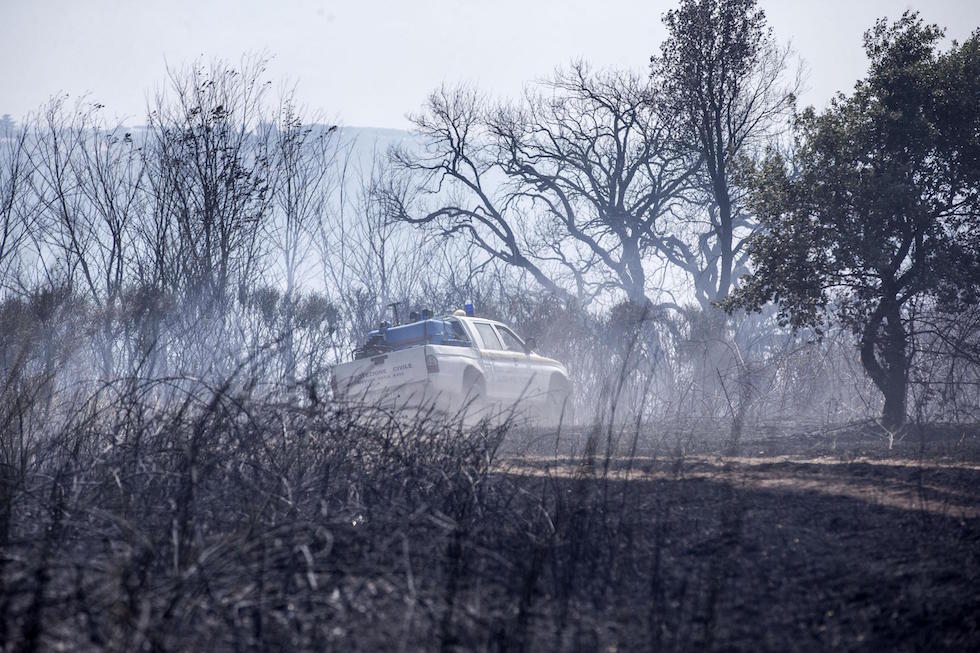 Le foto dell’incendio di martedì a Roma - Il Post