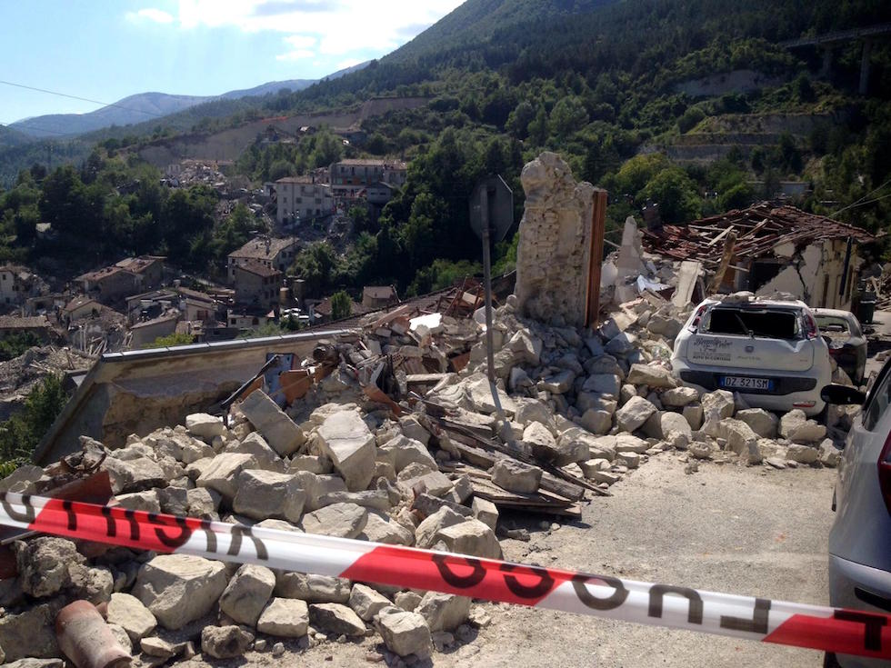 Pescara del Tronto dopo il terremoto - Il Post