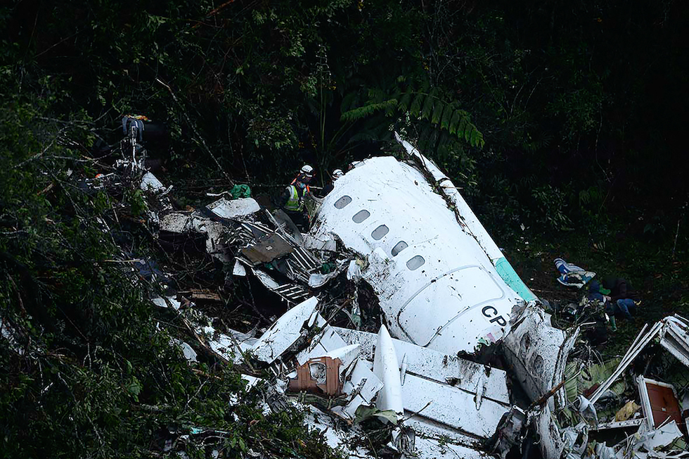 L’aereo precipitato in Colombia - Il Post