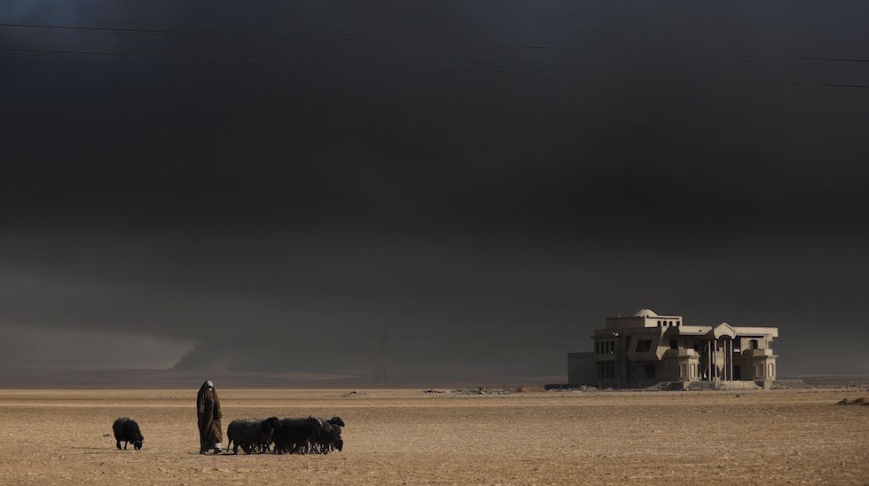 Il fumo di Qayyarah