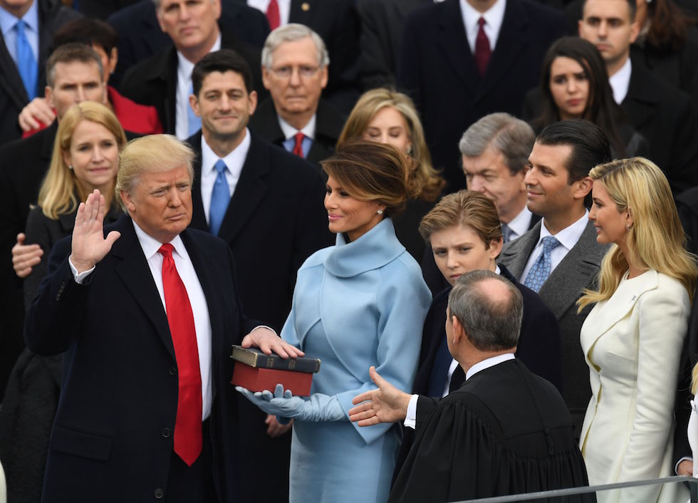 Le foto dell’insediamento di Donald Trump - Il Post