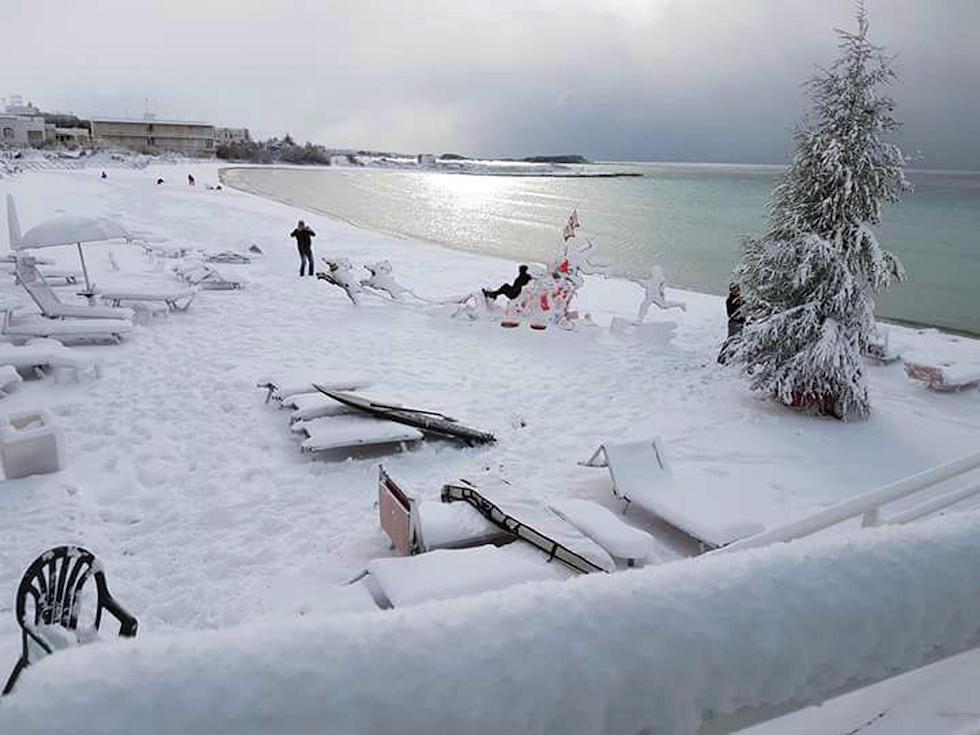 Le foto della neve nel Sud Italia - Il Post