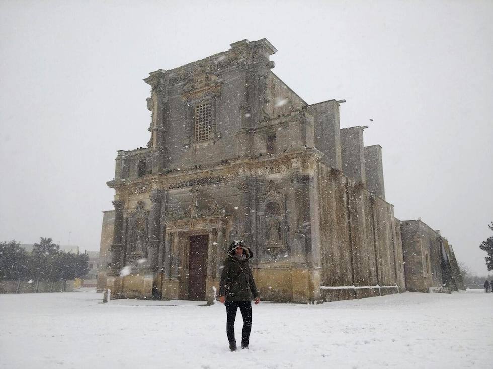 Le foto della neve nel Sud Italia - Il Post