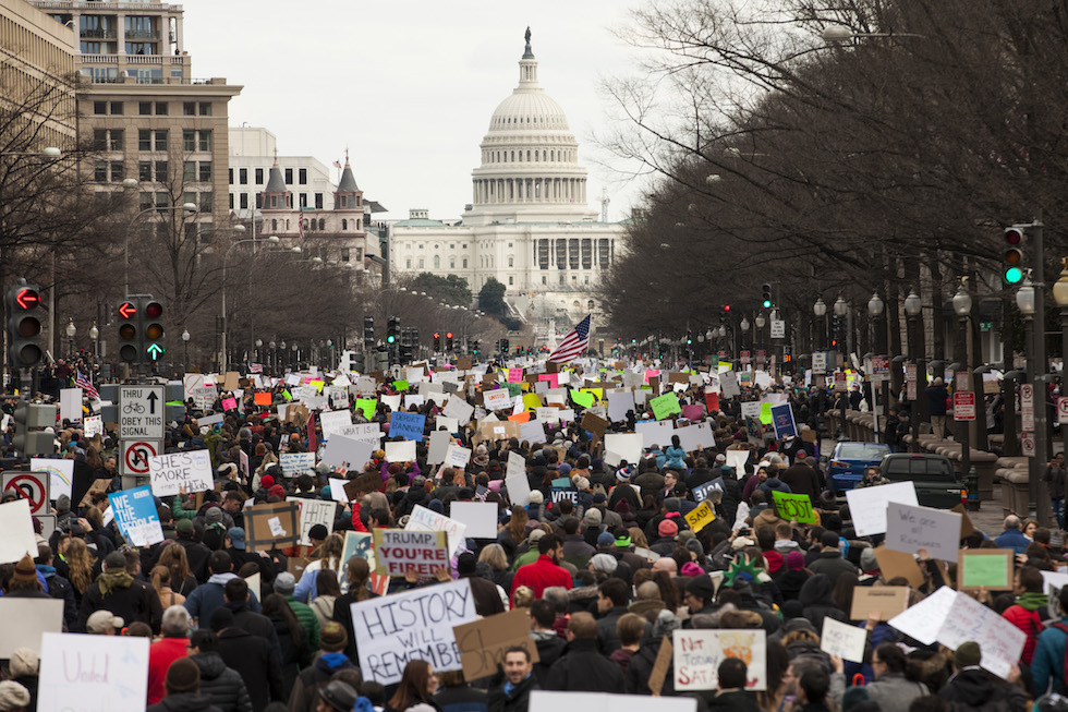 Le proteste contro Trump, in fotografie - Il Post
