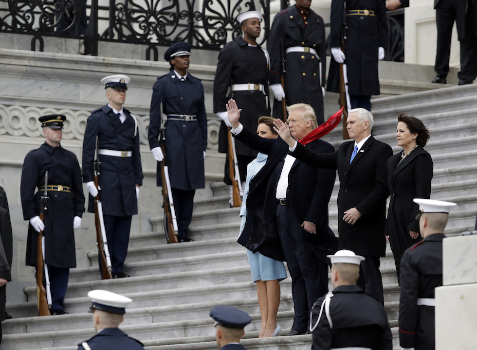 Le foto dell’insediamento di Donald Trump - Il Post