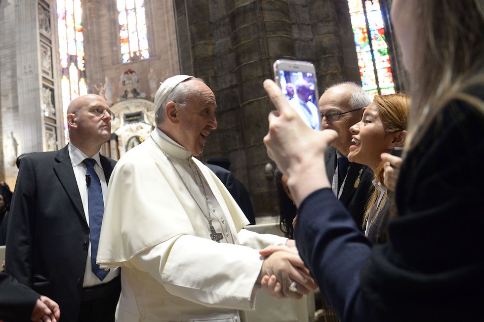 Le foto della visita del Papa a Milano - Il Post