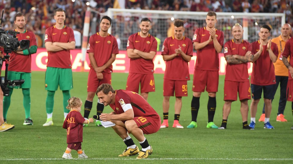 Le foto dell’ultima partita di Francesco Totti con la Roma - Il Post
