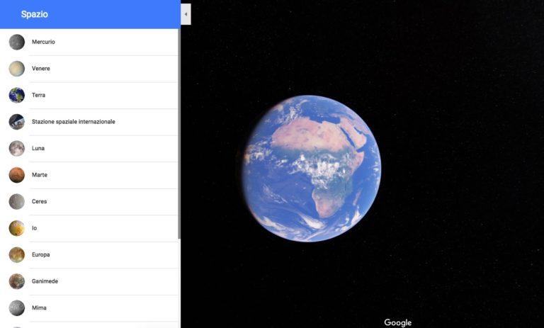 Su Google Maps sono arrivati nuovi pianeti e lune oltre alla Terra - Il ...