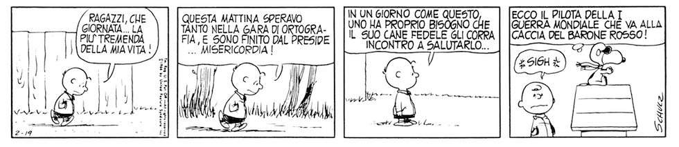 IL POST DEL 26 NOVEMBRE 2017 ::: BIOGRAFIA DI SNOOPY, PER GLI AMANTI ...