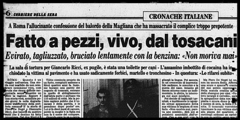 La storia del delitto del "canaro della Magliana" - Il Post