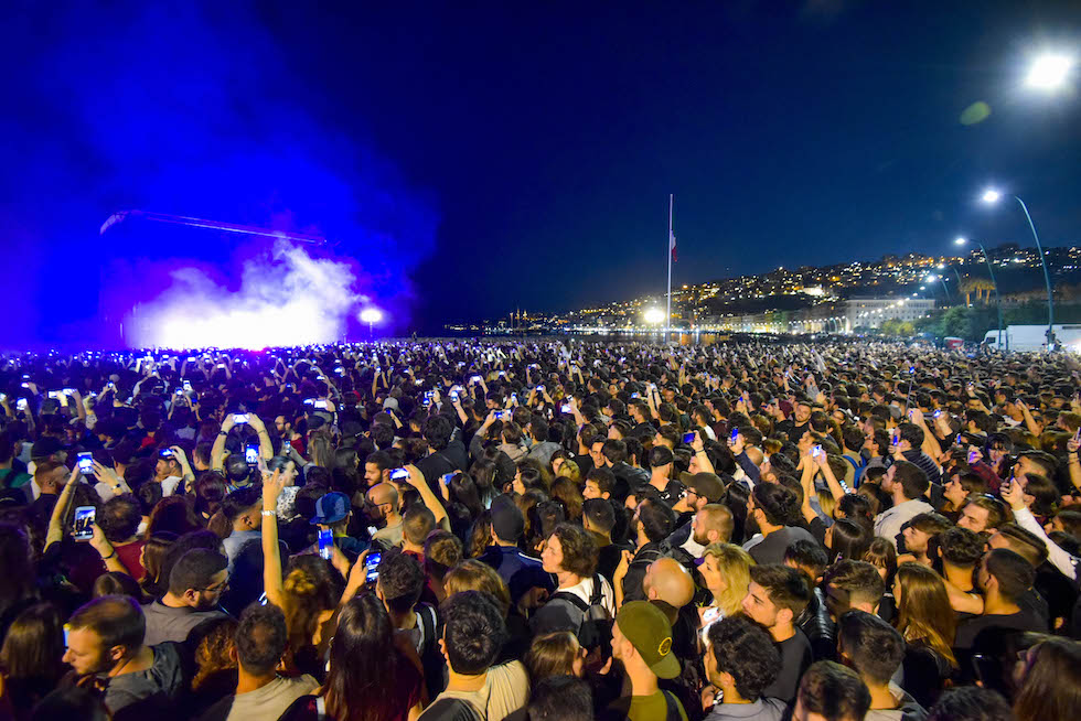 Foto e video del concerto di Liberato a Napoli - Il Post