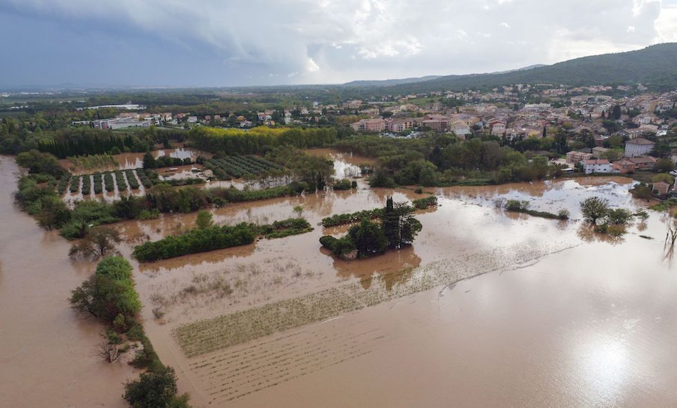 Le foto della piena del fiume Argens, in Francia - Il Post