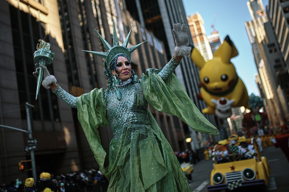 Le foto della parata di Macy’s per il Ringraziamento, a New York - Il Post