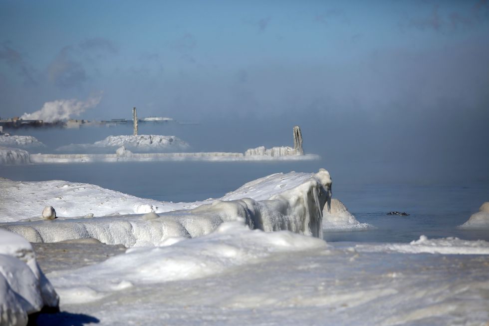 Il freddo di Chicago, fotografato - Il Post