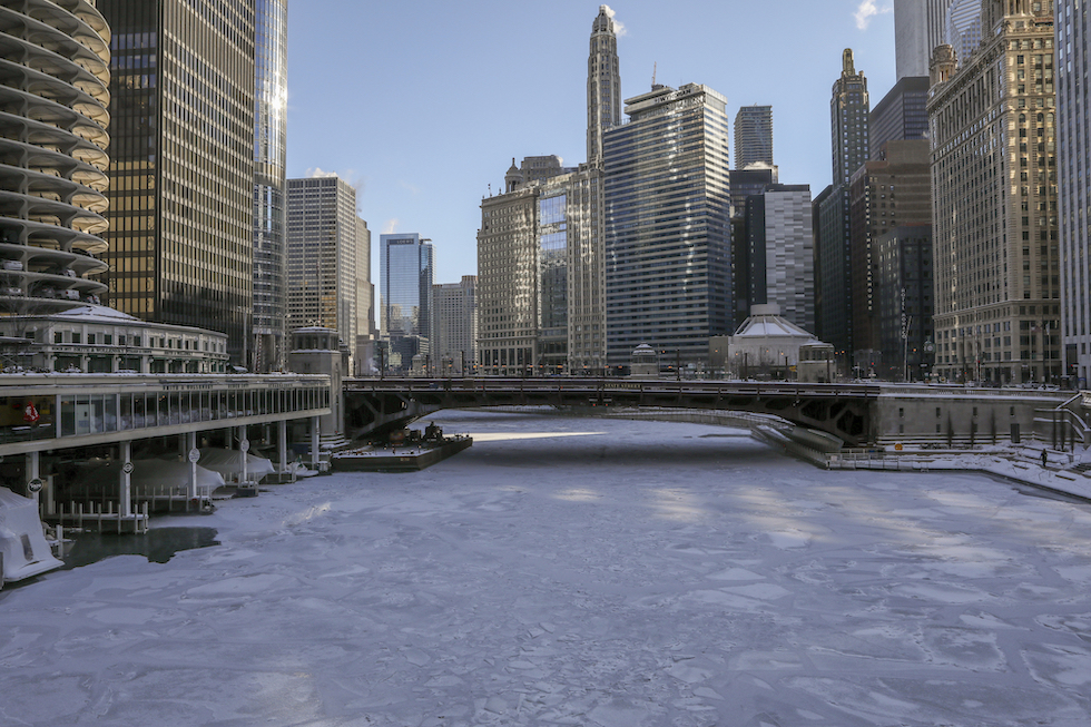 Il freddo di Chicago, fotografato - Il Post