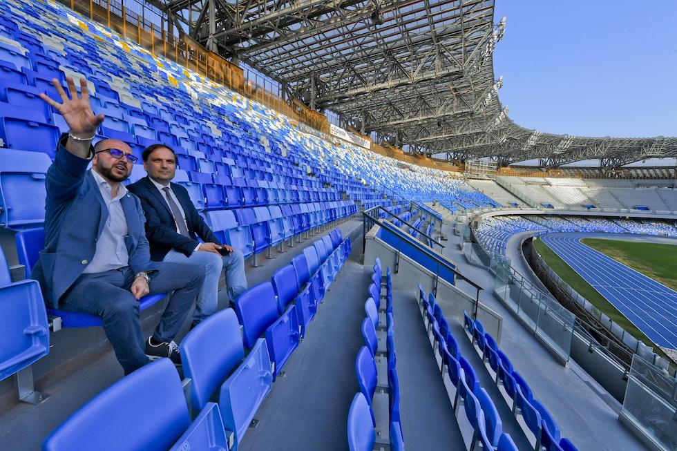 Le foto del “nuovo” stadio San Paolo di Napoli - Il Post