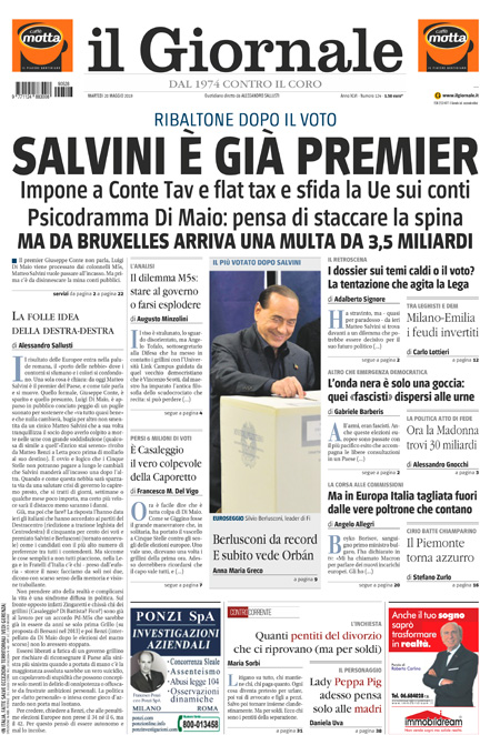 Il 2019 raccontato sulle prime pagine - Il Post