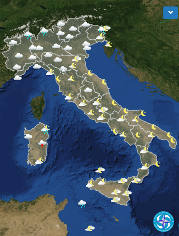 Le previsioni del tempo per domenica 29 marzo - Il Post
