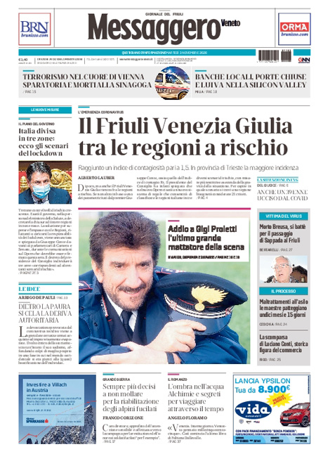 Editoriale Messaggero Veneto Udine Necrologi