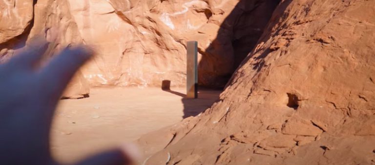 È sparito il monolite argentato dello Utah - Il Post