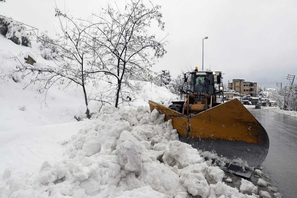 Le foto della neve in Medio Oriente - Il Post